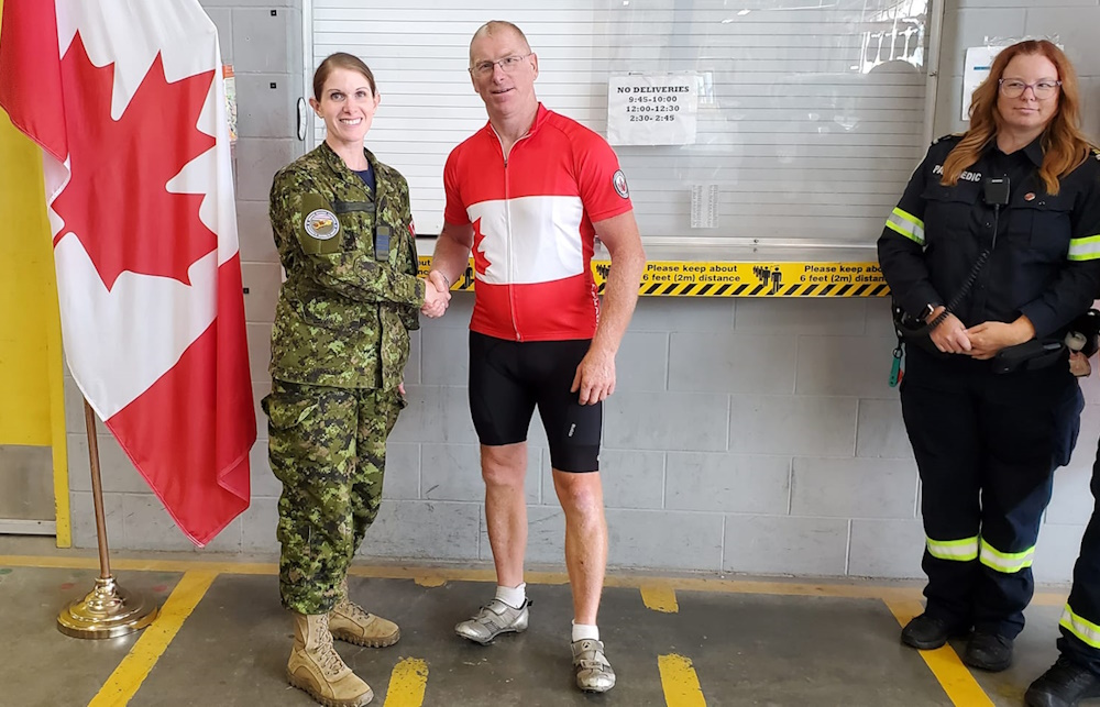 Rob Nederlof to stop in Strathmore as he cycles in support of Wounded ...