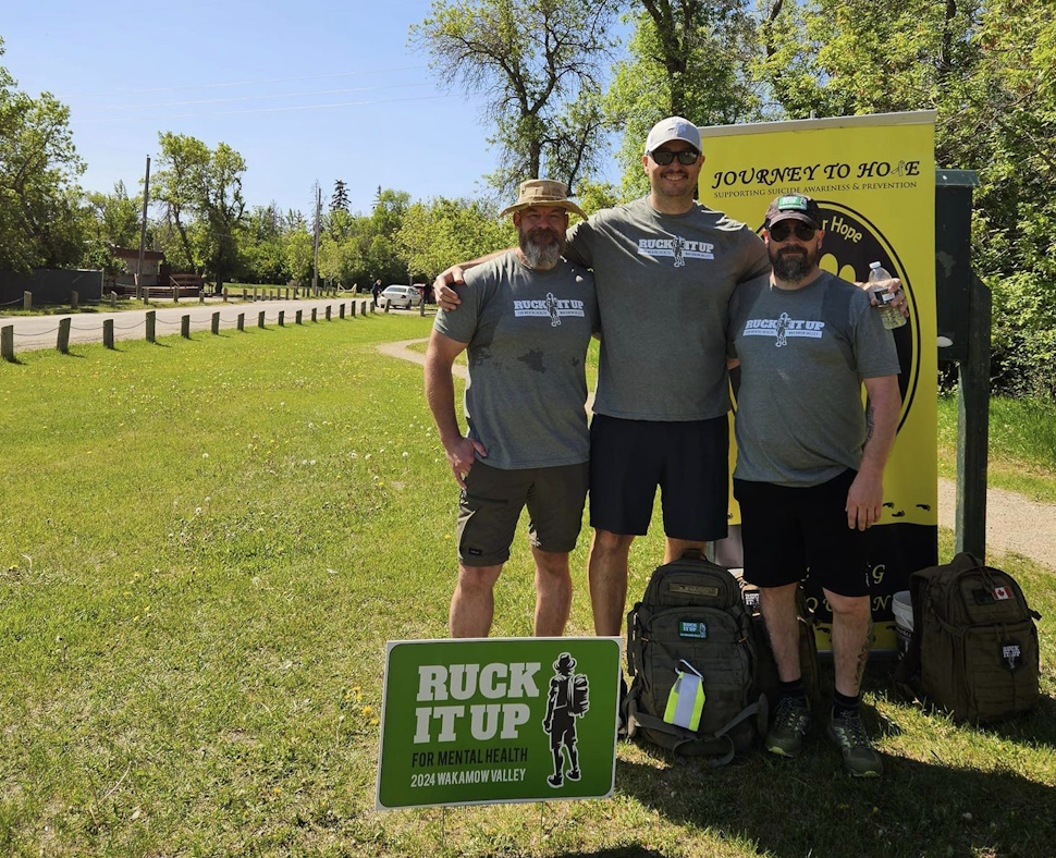 ‘Ruck It Up’ mental health march raises $5,377 for suicide prevention ...