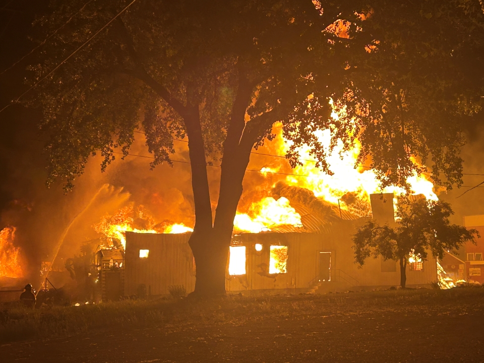 Fire rips through Radville's Long Creek Saloon overnight ...