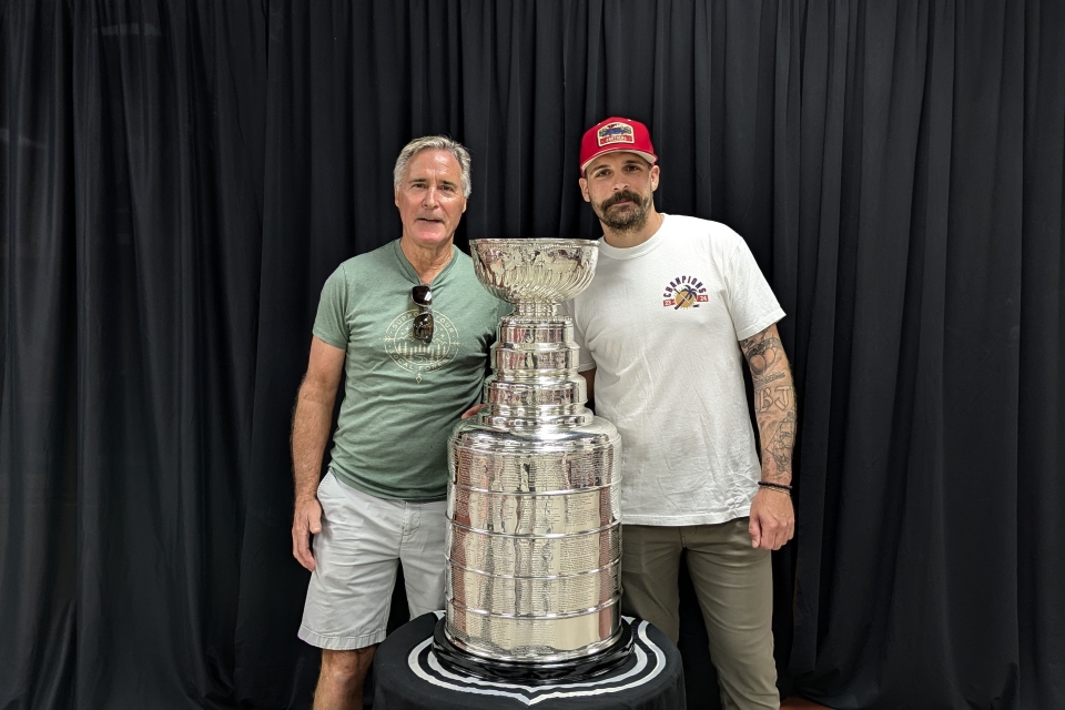 Weyburn's Reid Jackson shares Stanley Cup joy with hometown ...