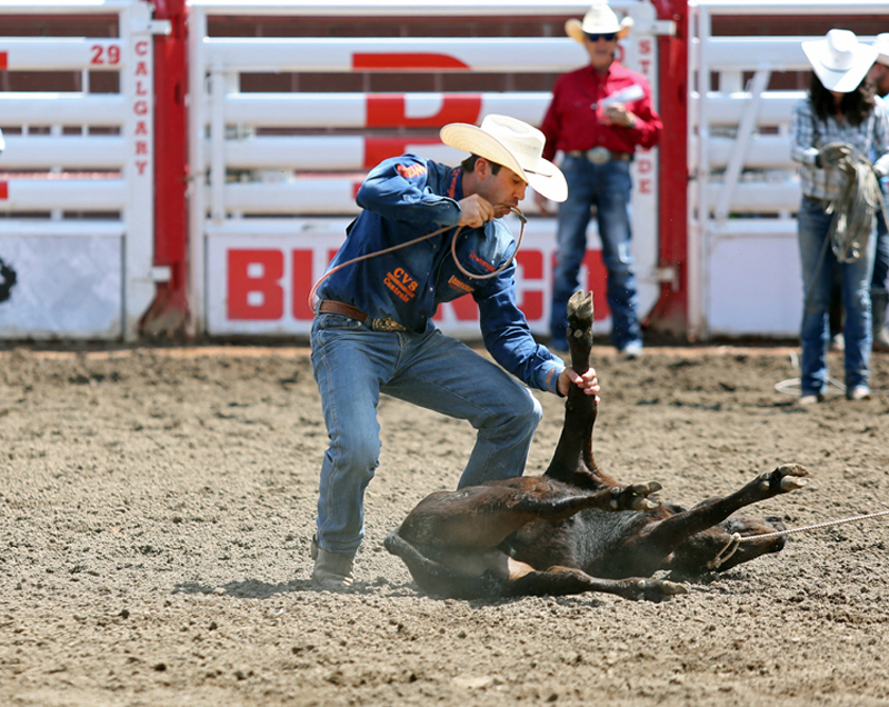 Great rodeo action kicked off opening day of the Calgary Stampede ...