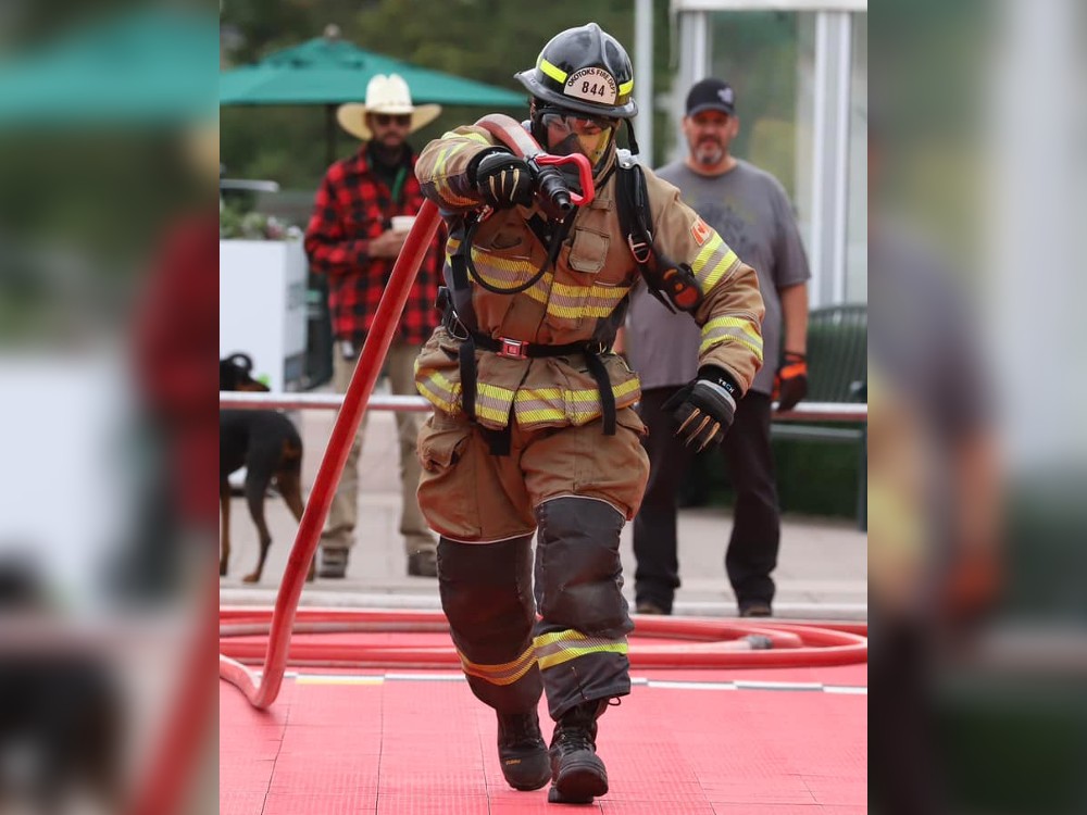 Okotoks Firefighters show their mettle at regional FireFit championship ...