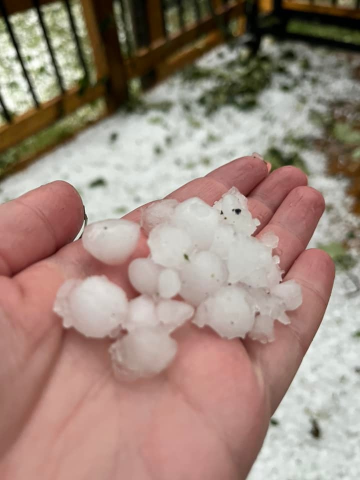 GALLERY: Hen egg sized hail hits near Cochrane - CochraneNow: Cochrane ...