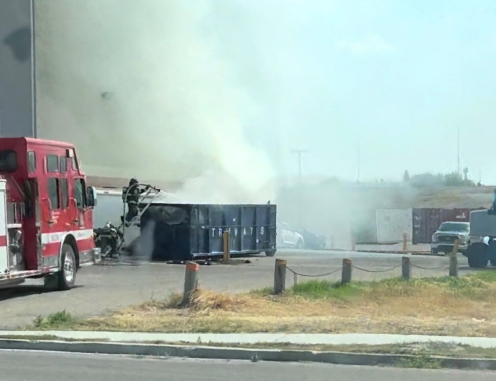 Dumpster fire details from the Swift Current Fire Department ...