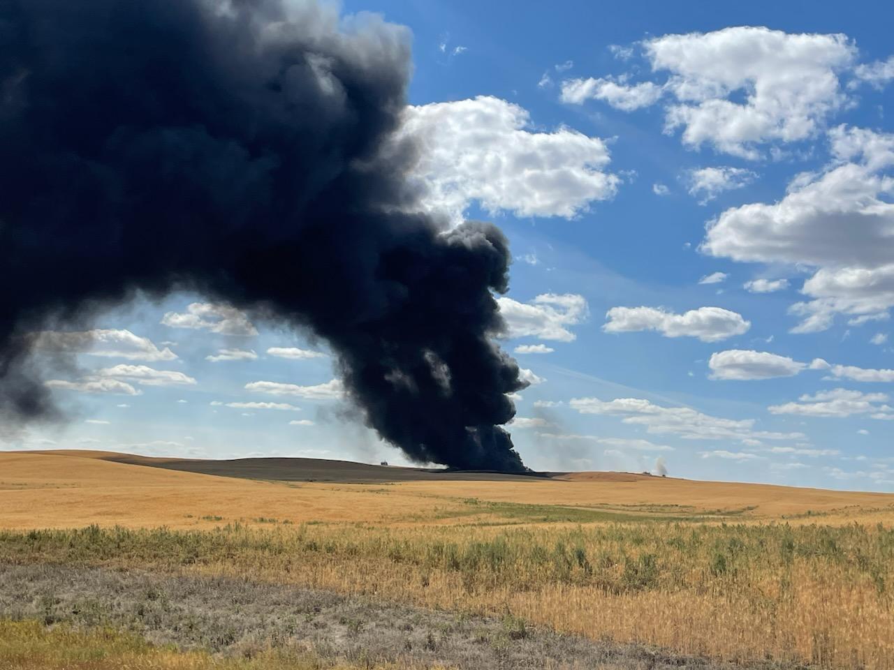 UPDATE TWO: Fire east of Waldeck sparks caution for travellers ...