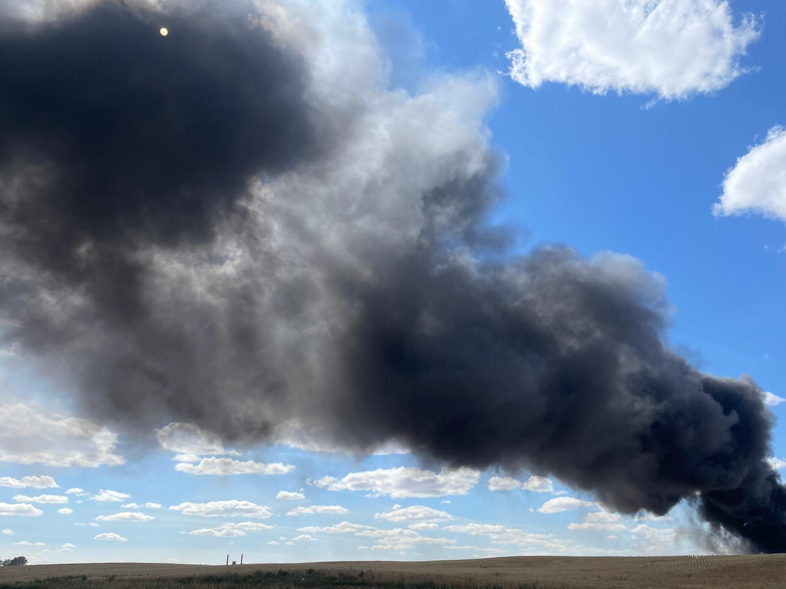 UPDATE TWO: Fire east of Waldeck sparks caution for travellers ...