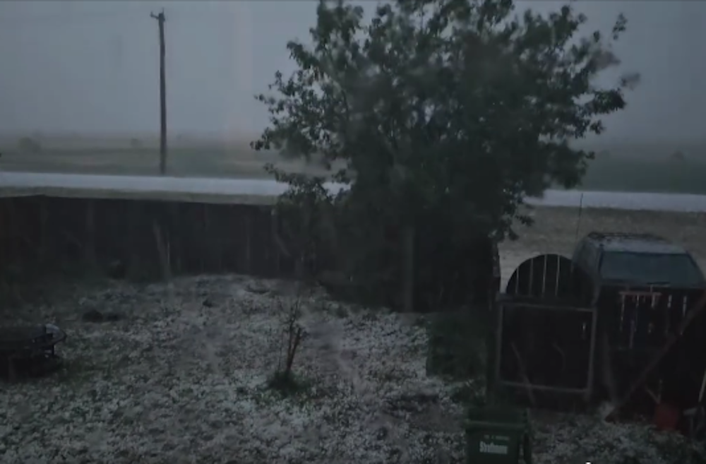 How Strathmore’s hail size and wind gust compared to the rest of ...