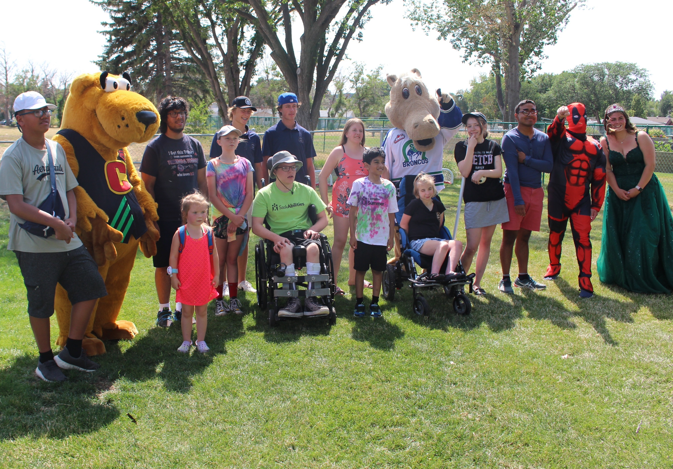 SaskAbilities packs park for activities with local celebrities ...