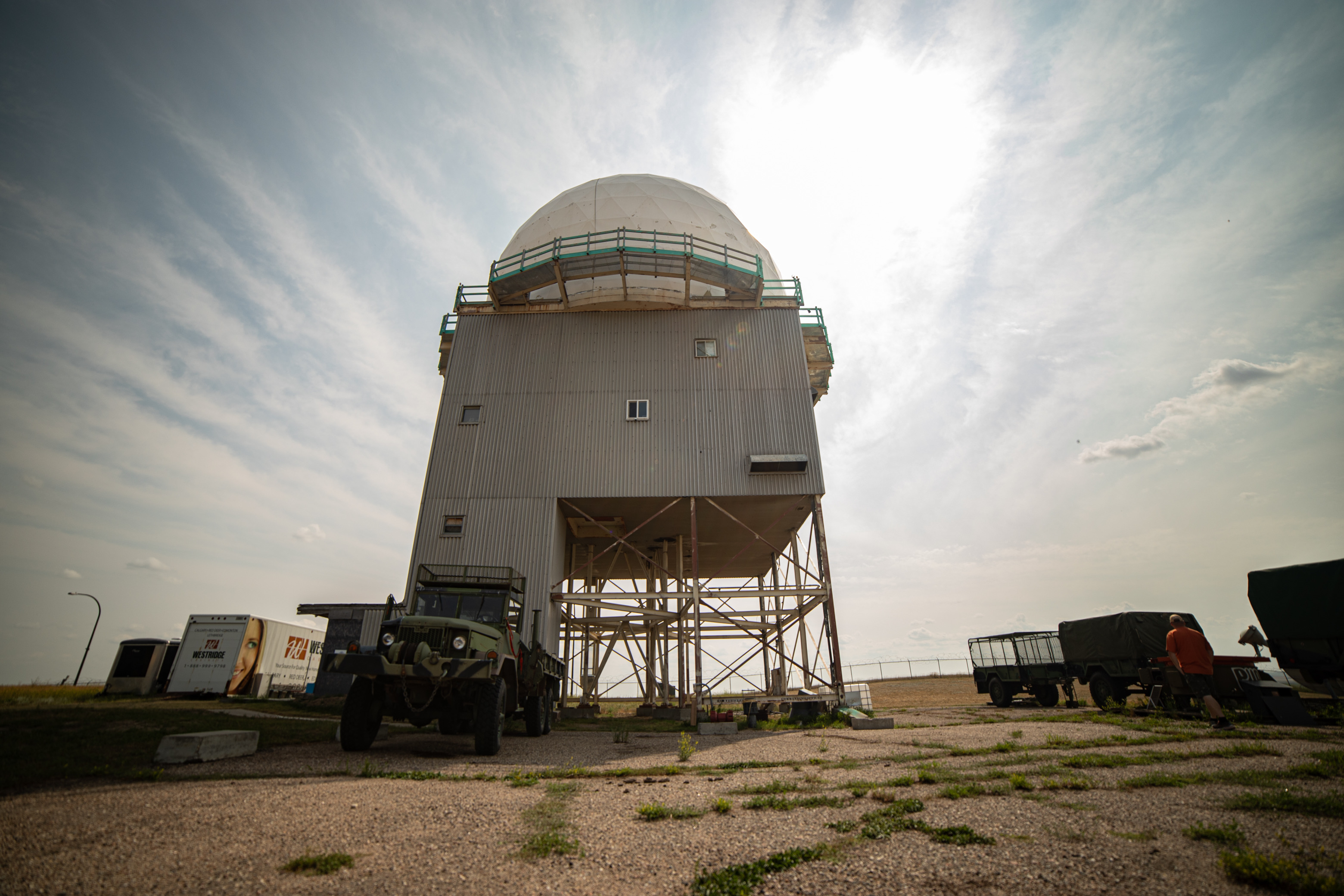 Tours resume at CAF Alsask Radar Dome: A Historic Revival ...