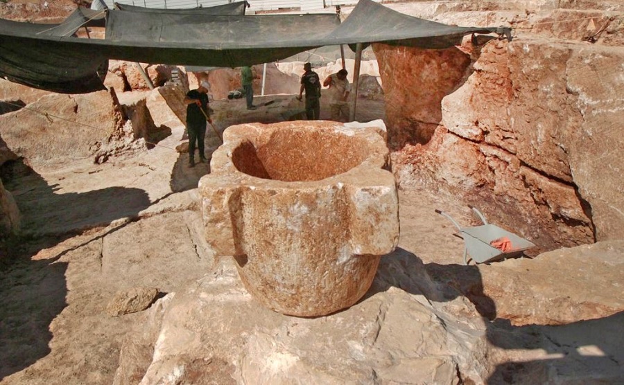 Rock quarry found in Jerusalem along with artifacts from Jesus time ...