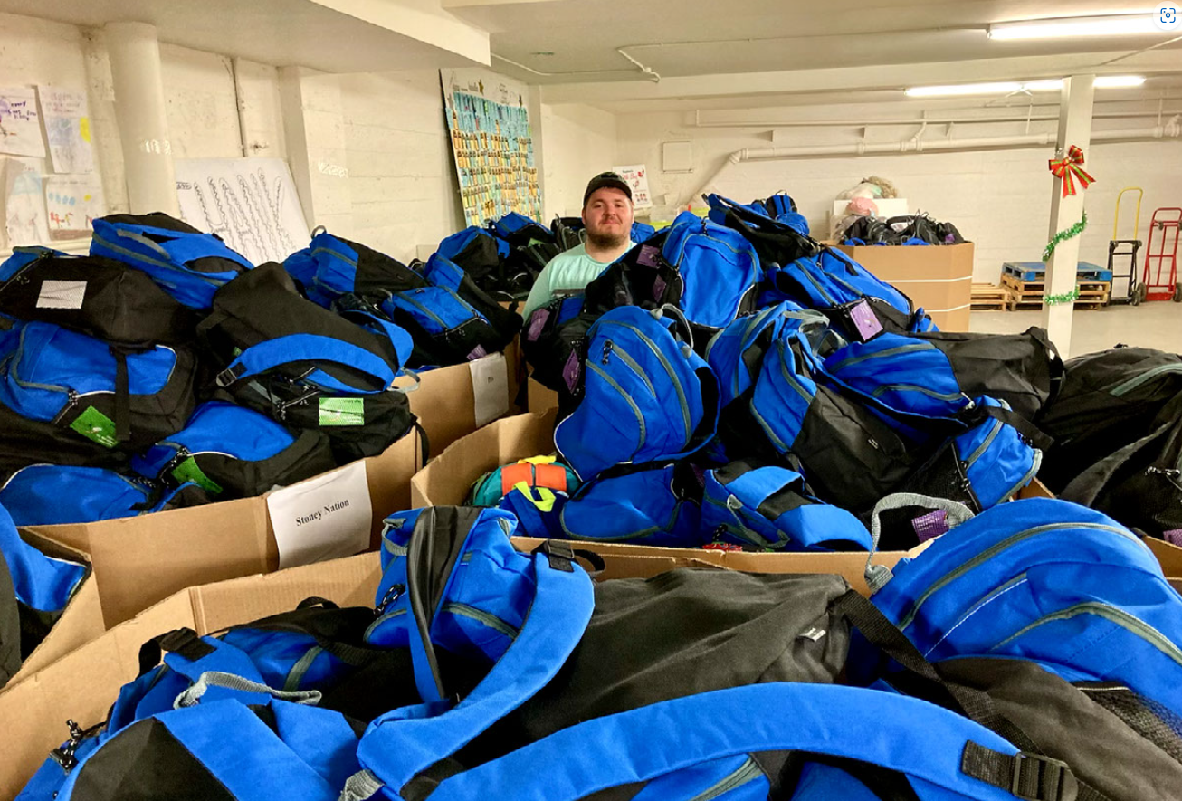 Back-to-school aid: Around 1800 backpacks provided to those in need ...