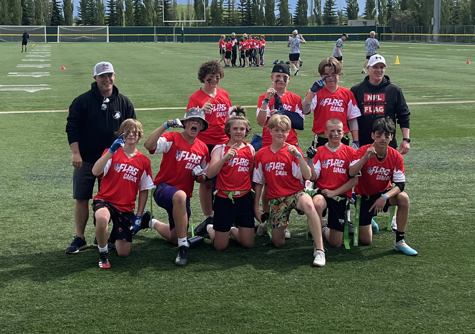 No flags left behind: Airdrie’s U14 team heads to NFL Flag Football ...