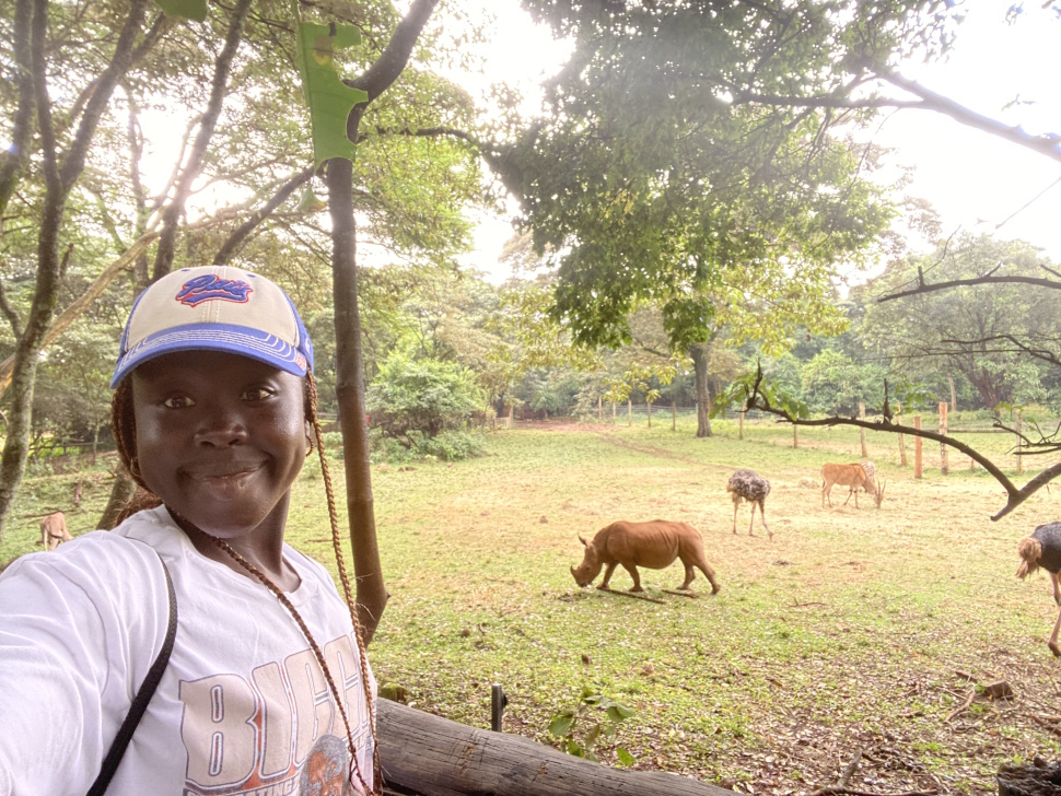 Former Moose Javian takes in Kenyan culture with teaching internship ...