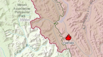 Wildfire strikes Peter Lougheed Provincial Park - CochraneNow: Cochrane ...