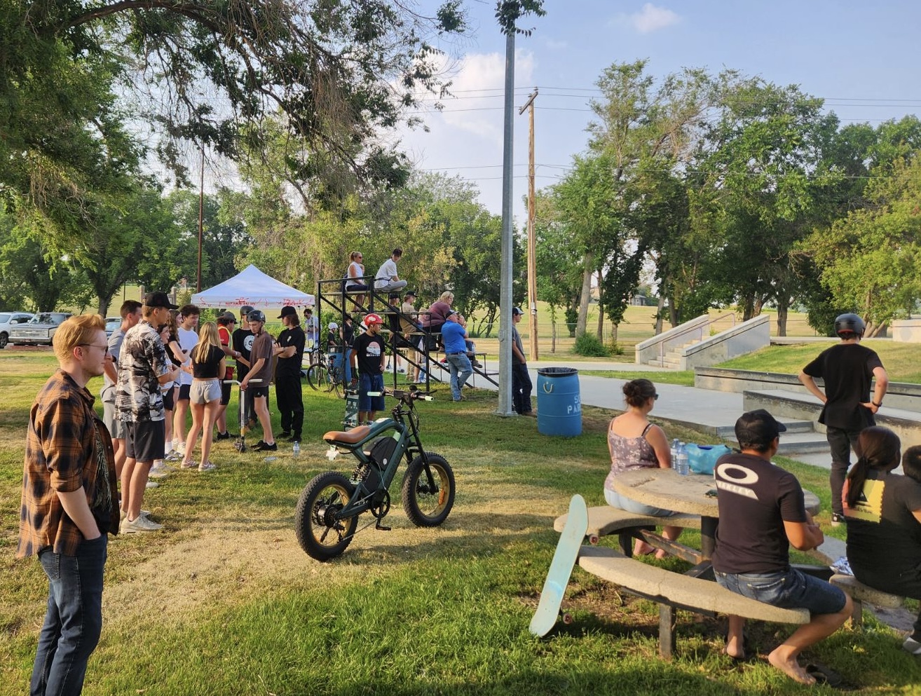 The Center stomps landing on skateboard contest - SwiftCurrentOnline ...