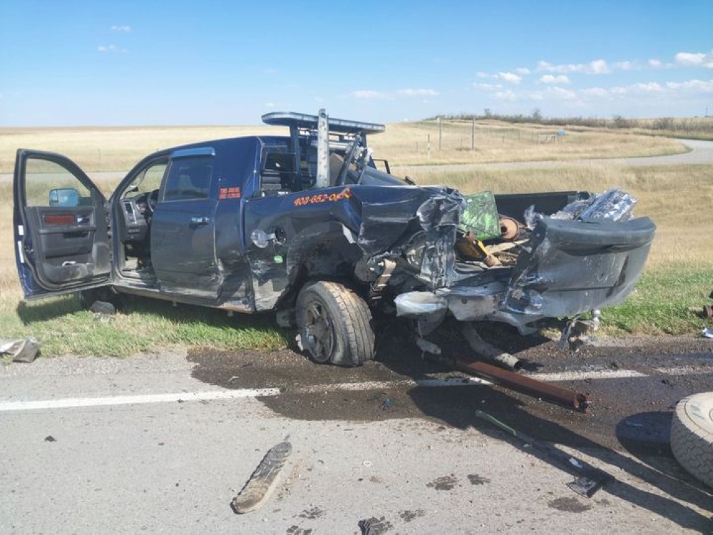 Tow truck hit by driver near Granum - HighRiverOnline.com - Local news ...