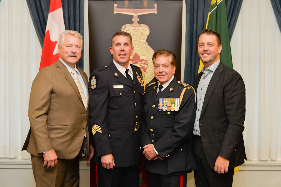 Moose Jaw Police, Canadian Forces members honoured with Protective ...