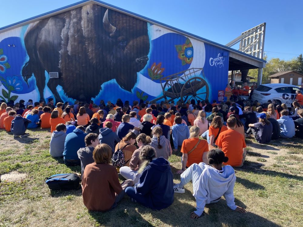 Boissevain Unveils New Bison Mural: A Celebration of Métis Culture and ...
