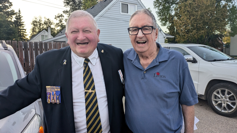 Wendell Keeler honoured for 50 years with Portage Legion ...