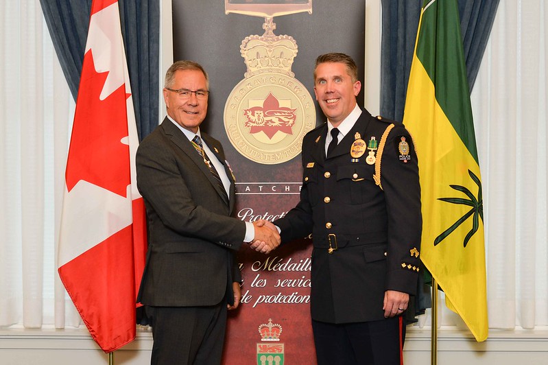 Moose Jaw Police, Canadian Forces members honoured with Protective ...