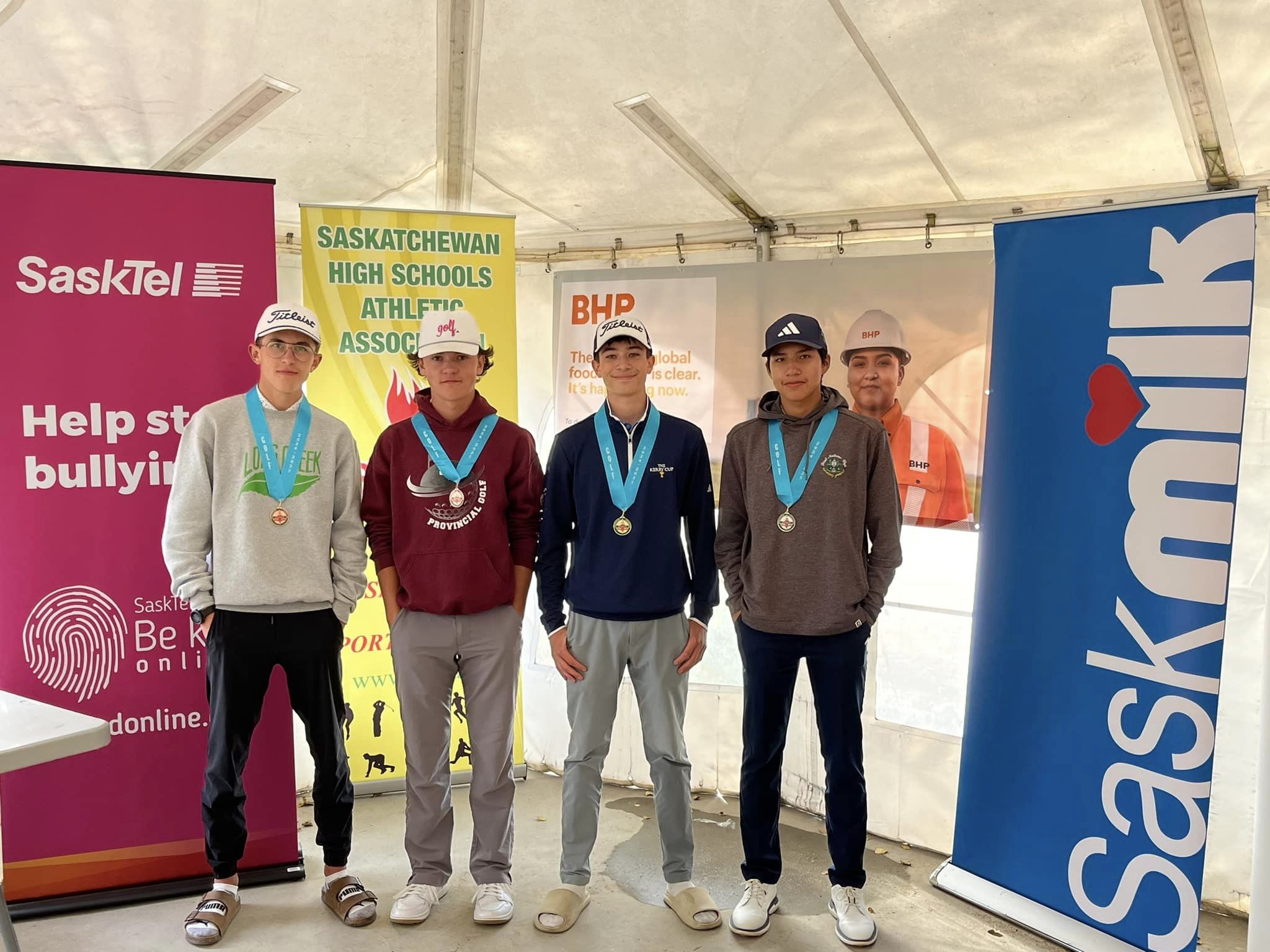 Chloe Wills and Ayden Ross win medals at high school golf provincials ...