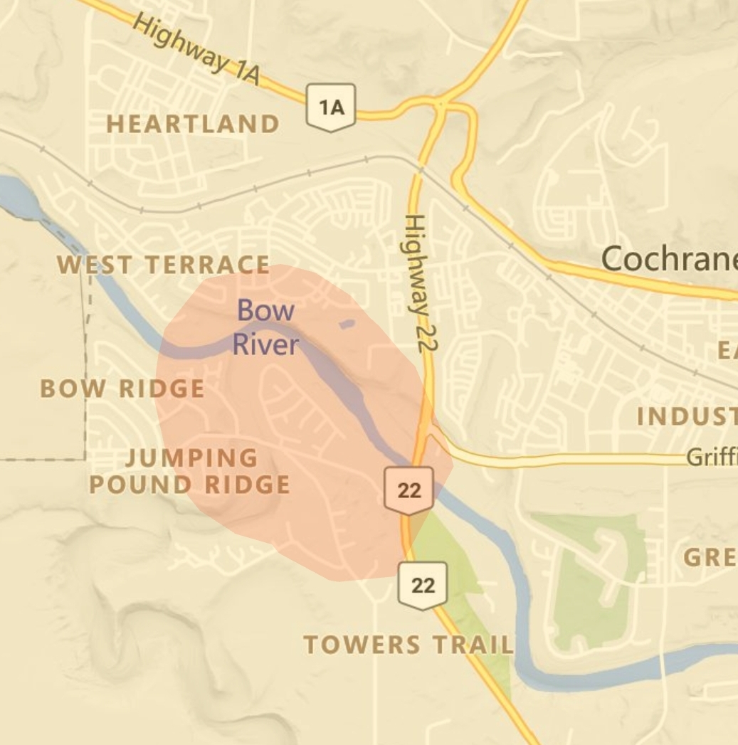 UPDATE: Power knocked out for a section of Cochrane - CochraneNow ...