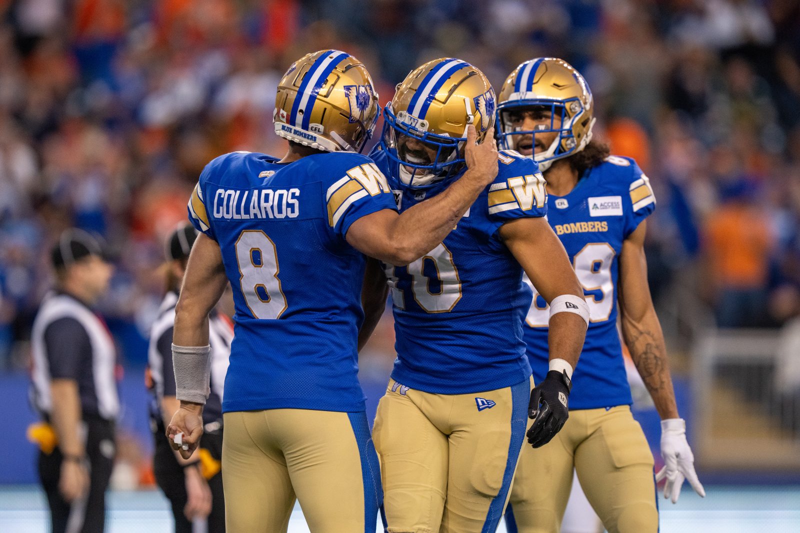 Bombers clinch playoff spot with huge win in front of 3rd straight ...