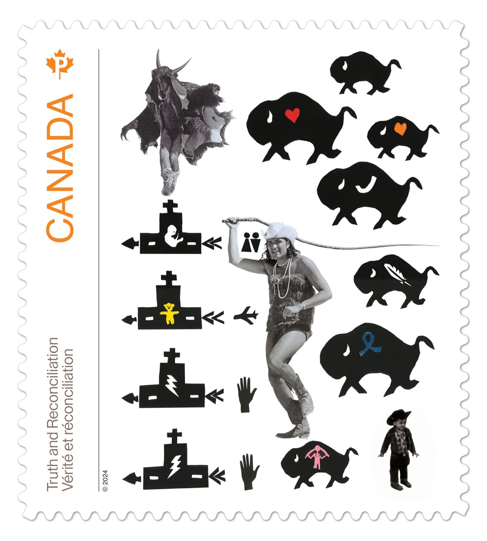 Siksika nation artist designs new stamp for the National Day of Truth ...