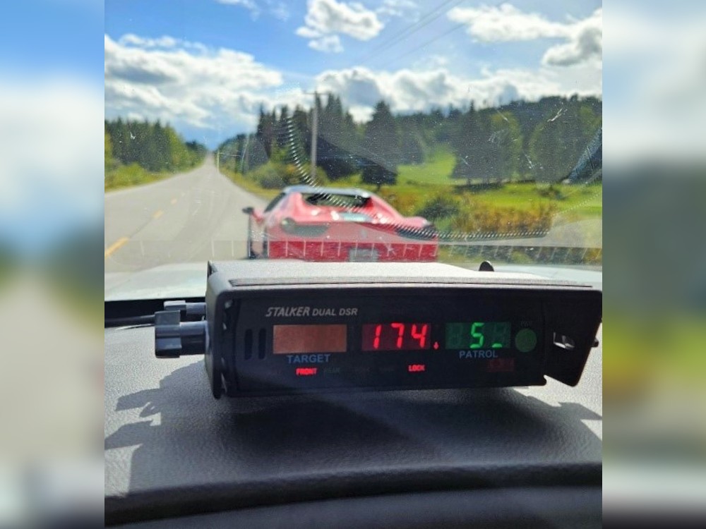 Driver stopped for excessive speeding and reckless driving in Foothills ...