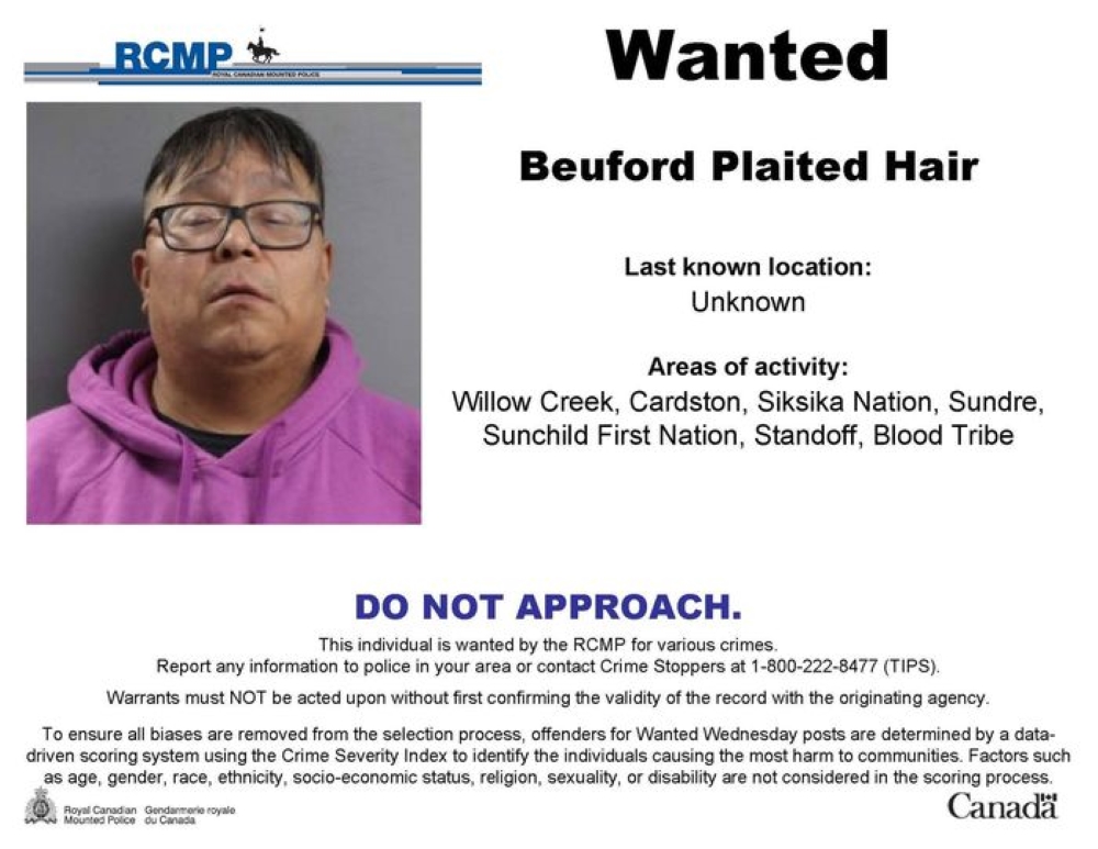 Wanted person could be in Willow Creek - OkotoksOnline.com - Local news ...