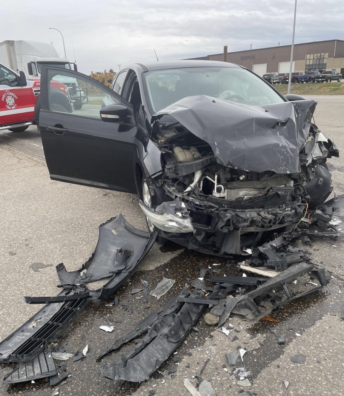 Major collision yesterday on Trans-Canada Highway - SwiftCurrentOnline ...