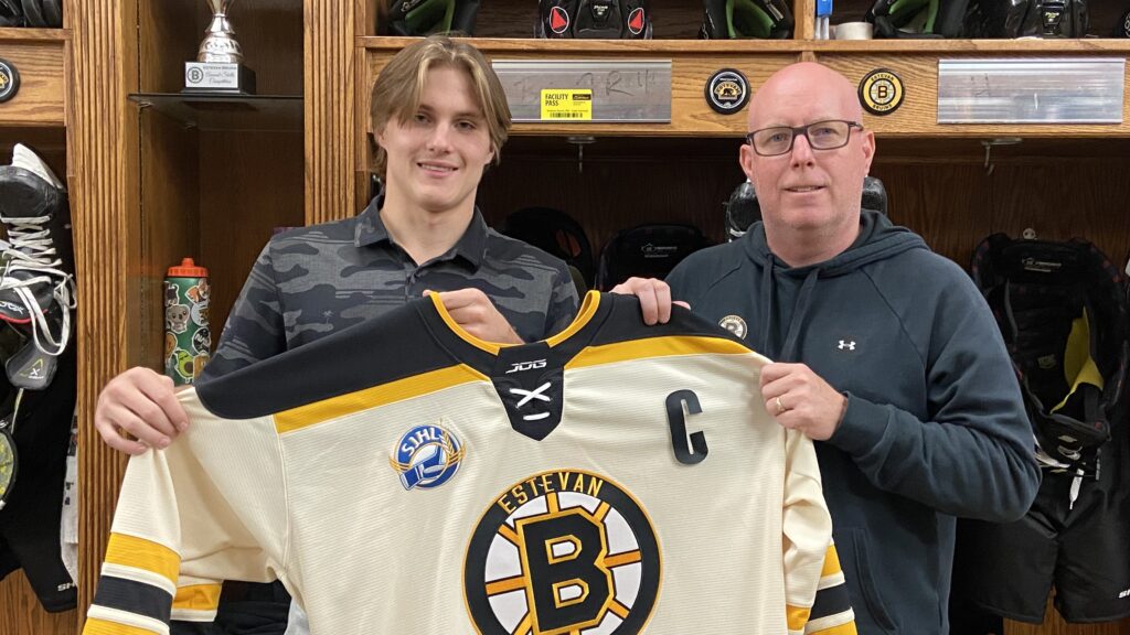Forward Cade Kennedy named Estevan Bruins captain heading into a new ...