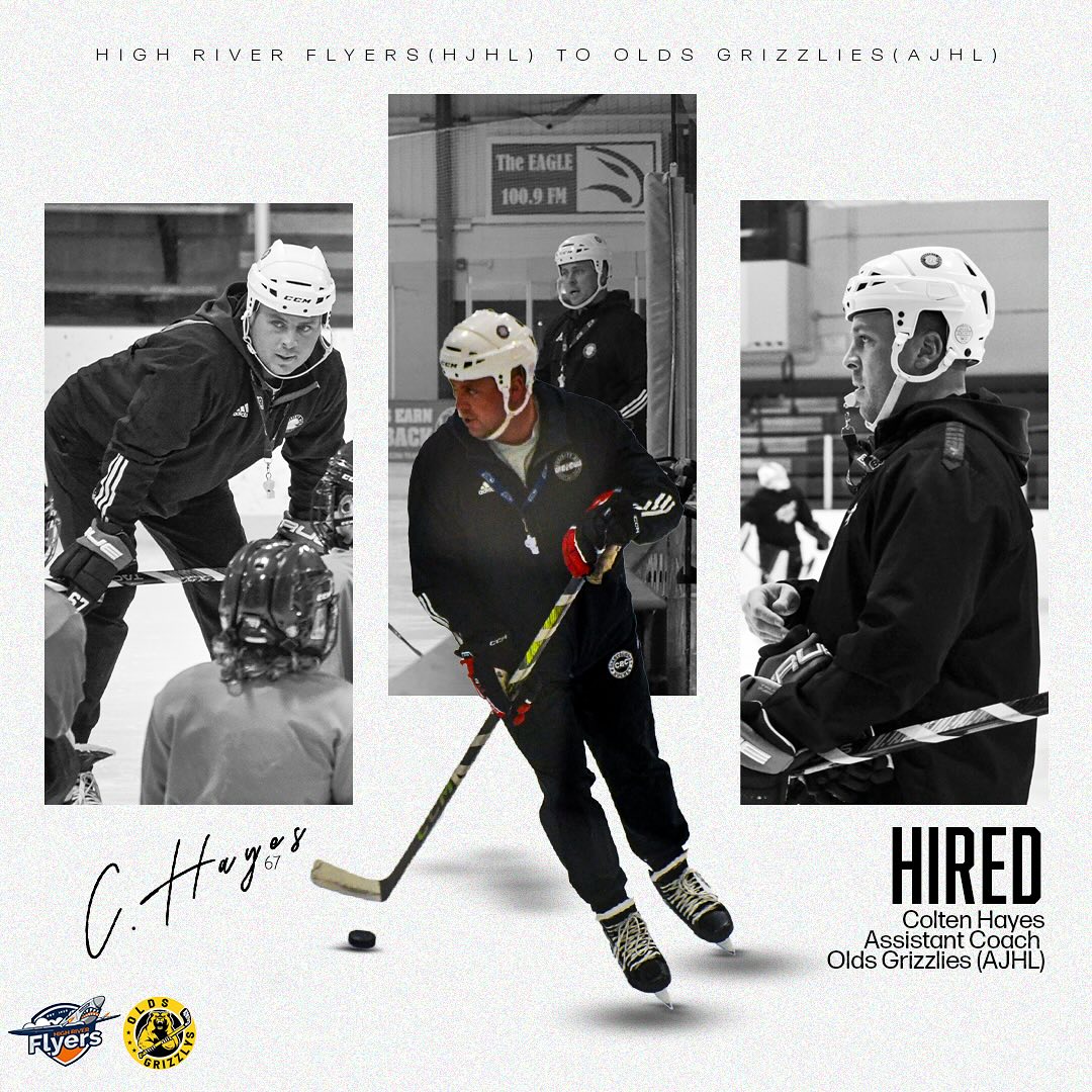 High River Flyers GM and coach accepts new role with Olds Grizzly's ...