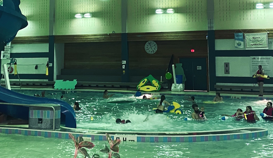 Ground-penetrating radar reveals extensive damage to pool basin ...