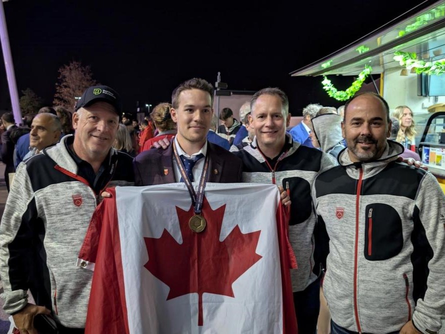 Local welding journeyperson medals at WorldSkills competition ...