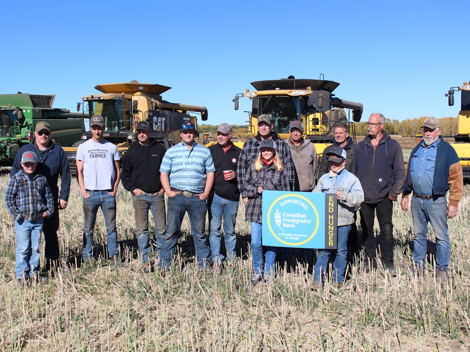 Local farmers harvest crops to help feed the hungry ...