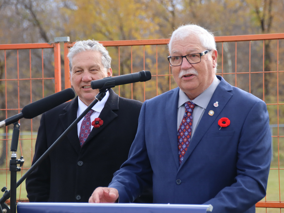 Construction officially begins on Tache Community Centre in Lorette ...