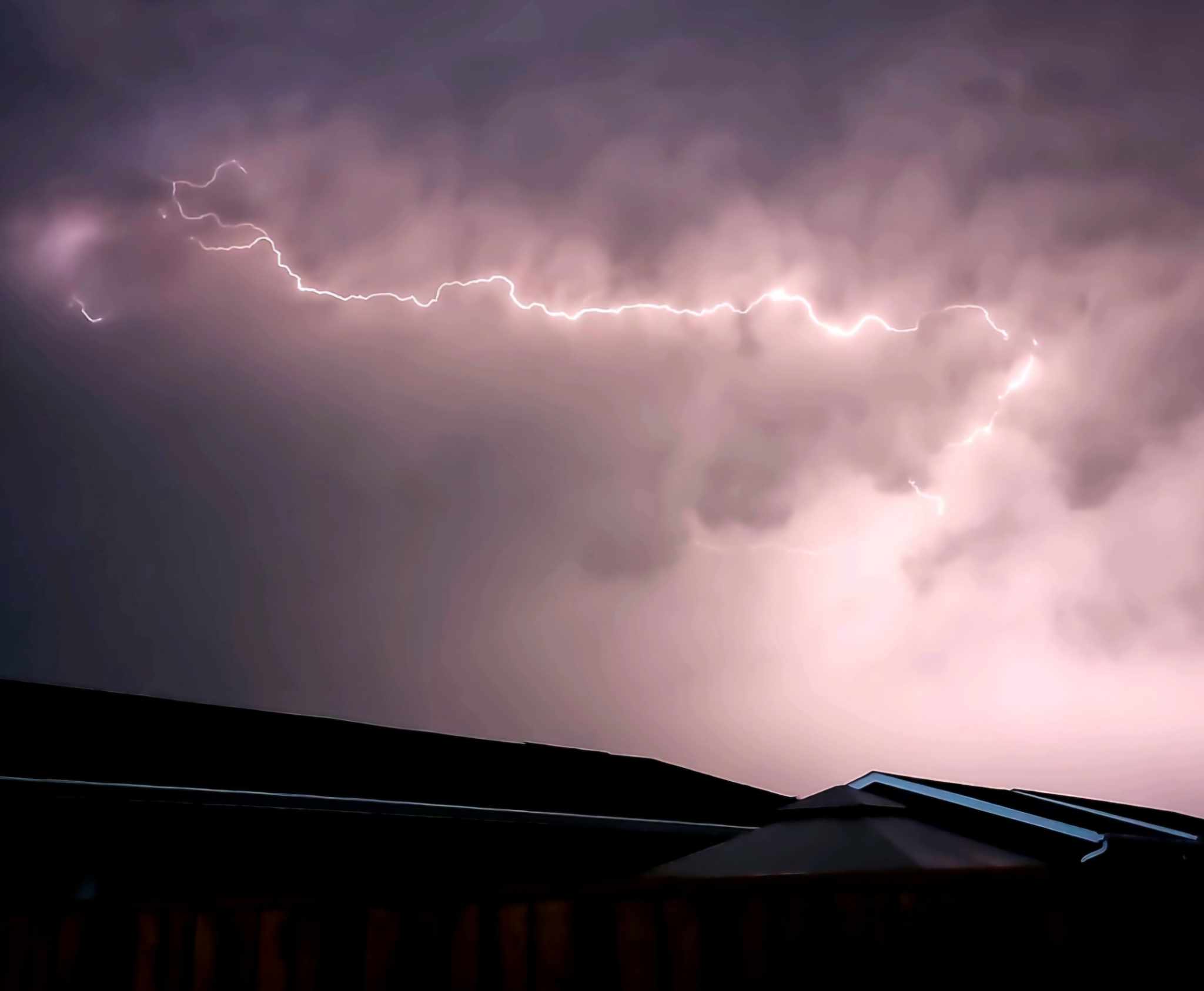 Update: Neighbouring county is under a severe weather warning and it's ...