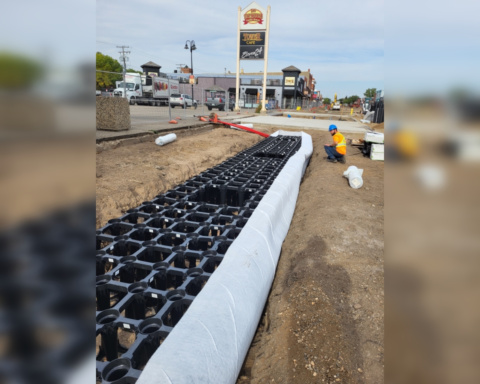 Stratavault technology being used to improve plant growth, stormwater ...
