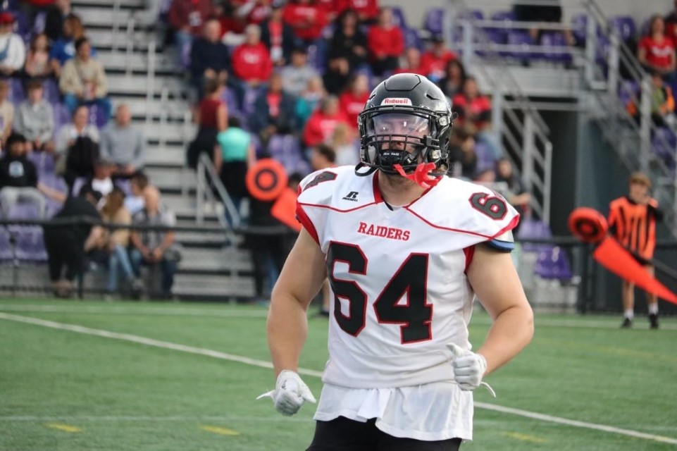 Jake Giokas: The Heart of Vancouver Island Raiders’ Offensive Line ...