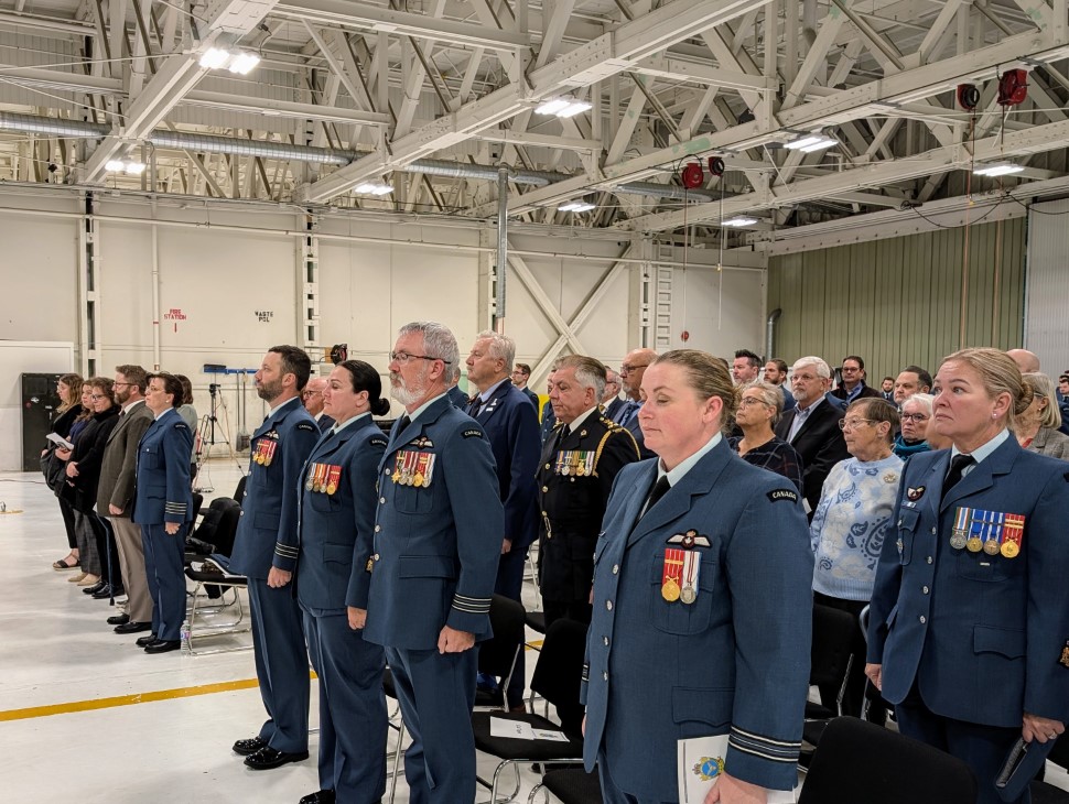 Crystal Froese invested as Honorary Colonel of 2 Canadian Forces Flight ...