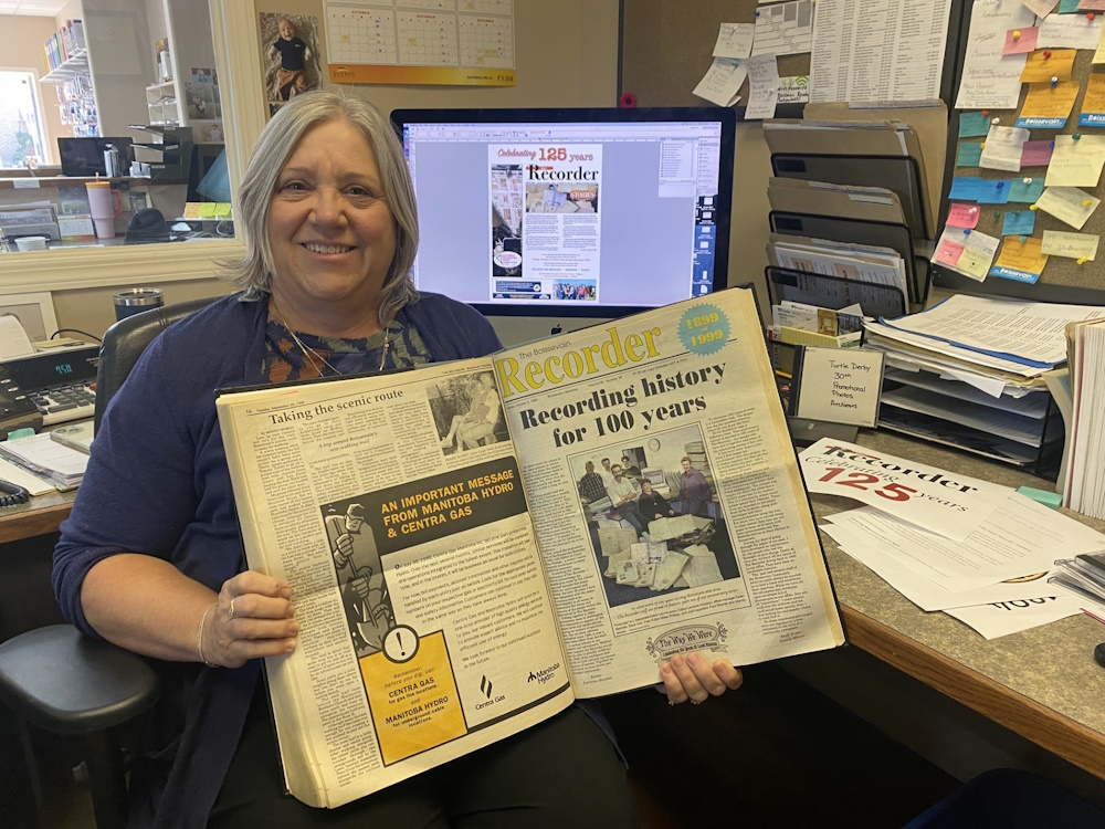 Lorraine Houston Marks 45 Years in Journalism as Boissevain Recorder ...
