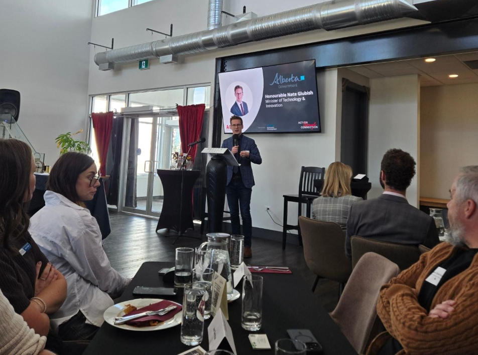 Alberta minister stops in Airdrie to talk technology and innovation ...
