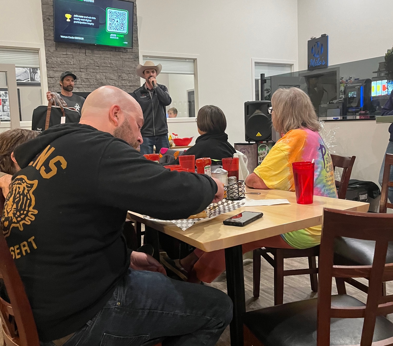 'The Contractors' rally Swift Current around Team Hall ...