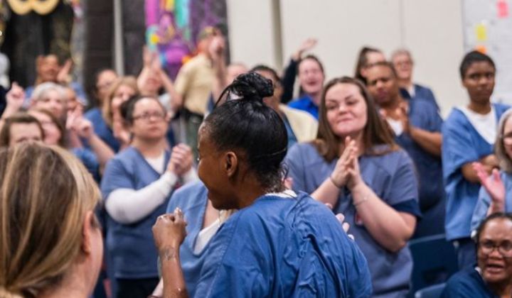 'They ran to Jesus': Over 100 incarcerated women baptized in Las Vegas ...
