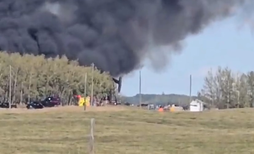 Well fire in Rocky View County: 'actively burning, but contained to the ...