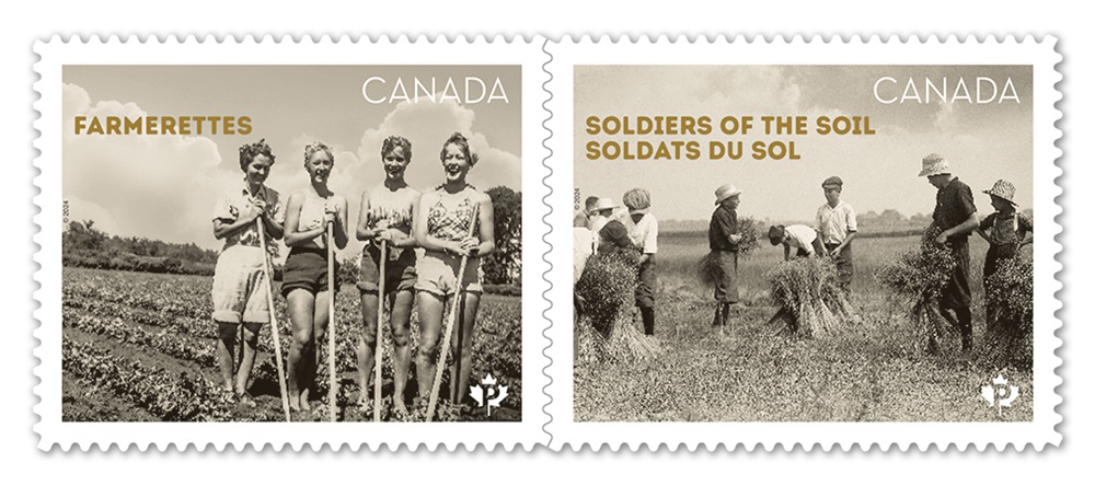 Women and teens are commemorated for farming during both World Wars ...