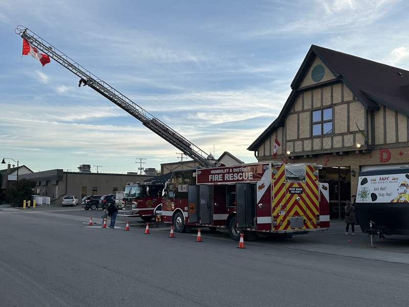 Fire fighting fun at the Humboldt Fire Department Open House ...