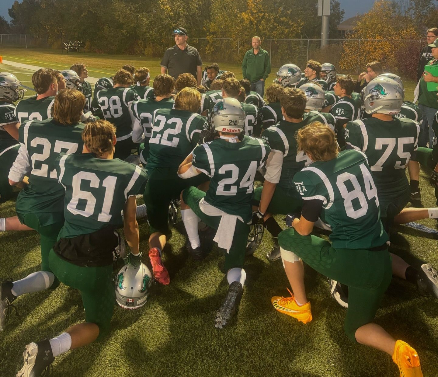 HTA junior football came up short against reigning tier four provincial ...