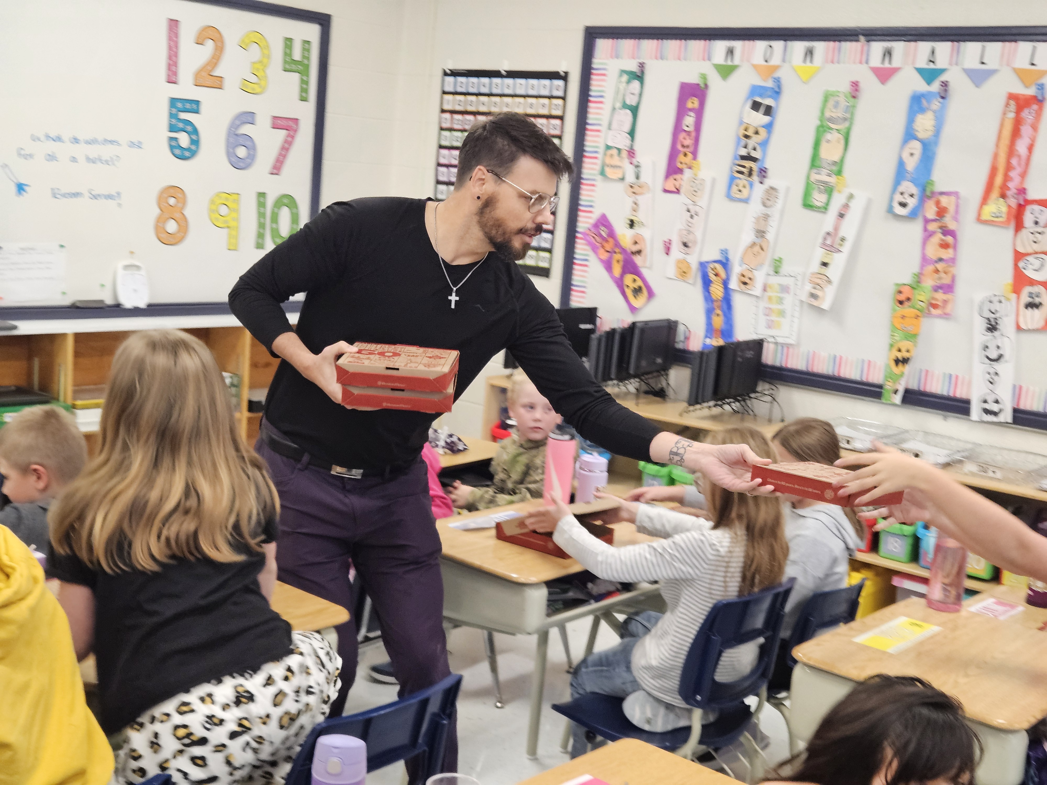 Fun with the Grade 3 class at Irwin for Classroom of the Month ...